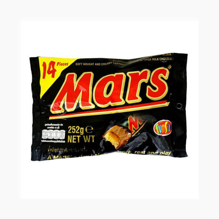 Mars Chocolate Bar 51Gr X 24 Pieces X 12 Box Soft Nougat and Caramel ...