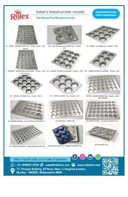 OEM Customized Flower Shaped Cake Pan 5pcs Food Grade Aluminium Metal ...