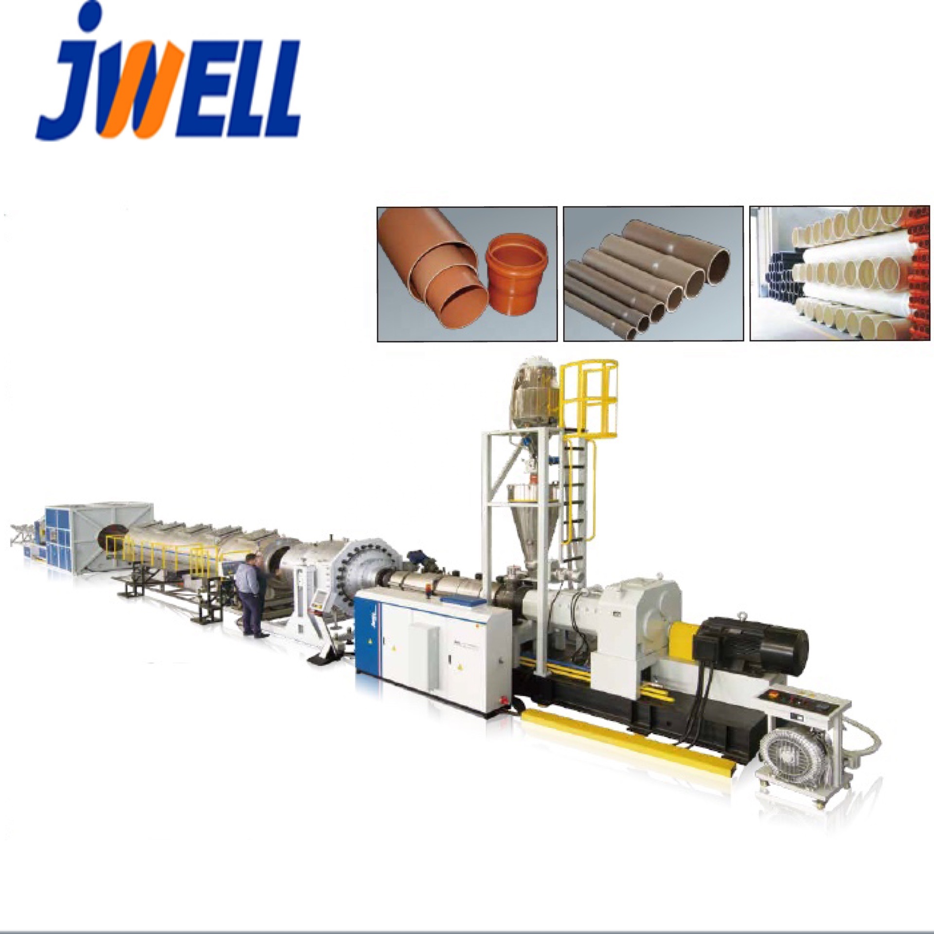 Pipe Extrusion Line China - High Quality PVC & PE Machines