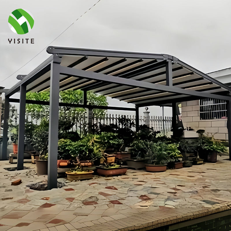 Canopy Model Custom Electric Open-Roof Garden Furniture Waterproof ...