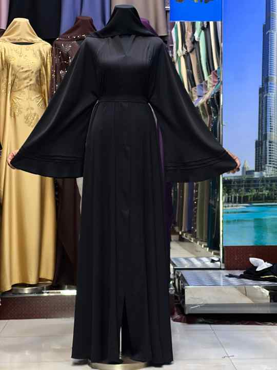 2025 New Luxury Black Abaya for Women Breathable Traditional Islamic ...
