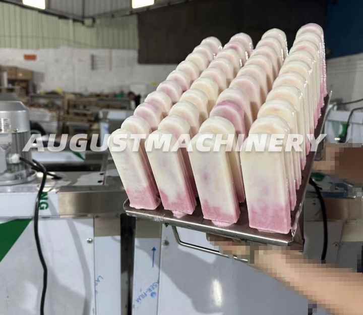 AUGUST Manual Industrial Brazilian 1 Mould Style Ice Cream Popsicle ...