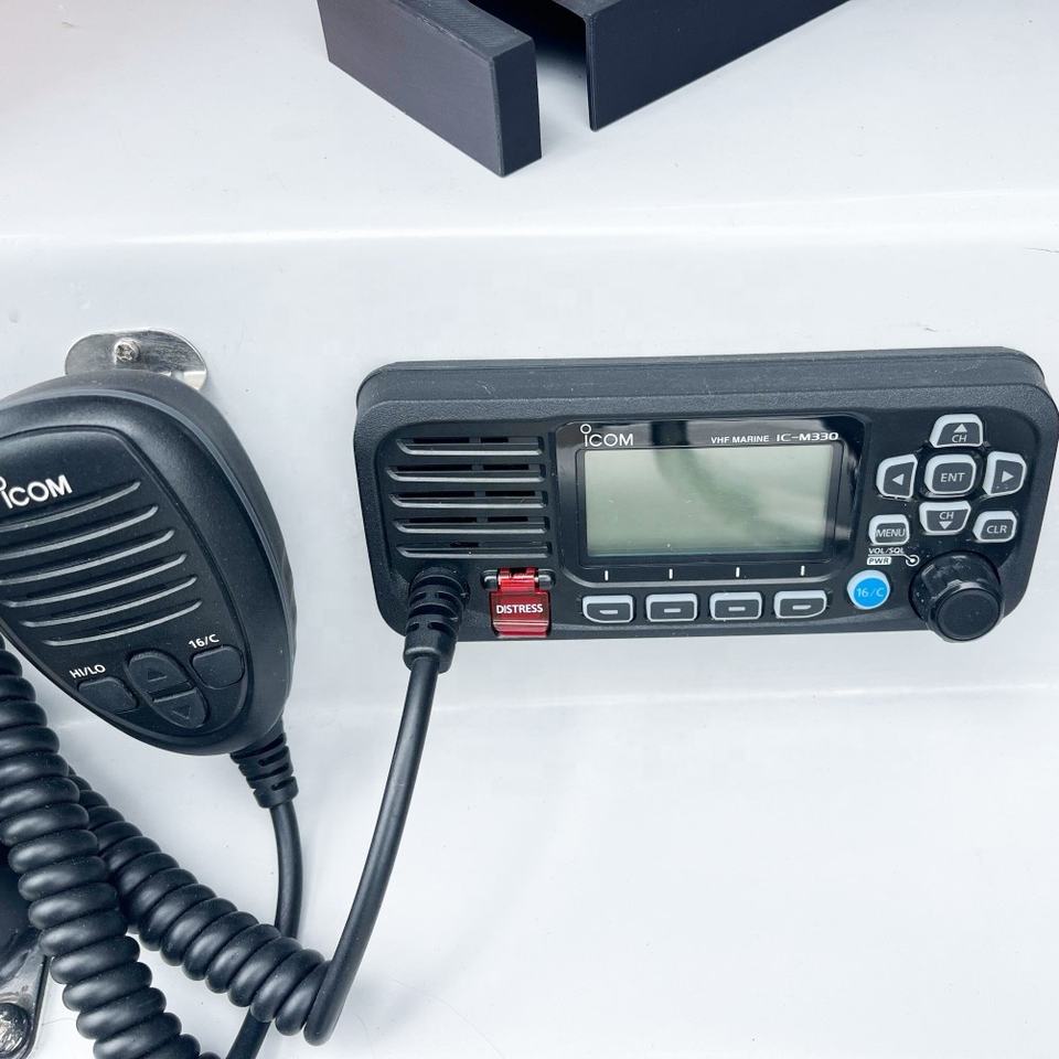 Icom IC-M330G VHF Marine Transceiver with GPS, Compact Design, High ...