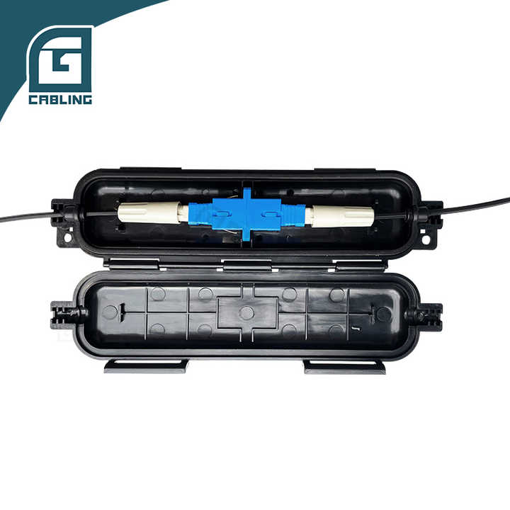 Gcabling loaded SC LC adapter wall mounted faceplate cable protection ...