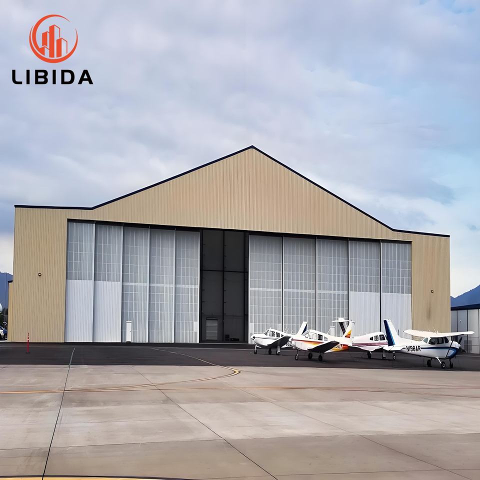 Steel Structure Aircraft Building Hangar - Durable & Modern