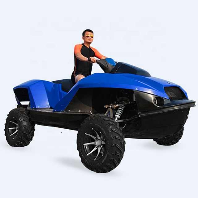 Quadski 1400cc RWD Gibbs Quadski XL Jet Drive Amphibious ATV Snowmobile ...