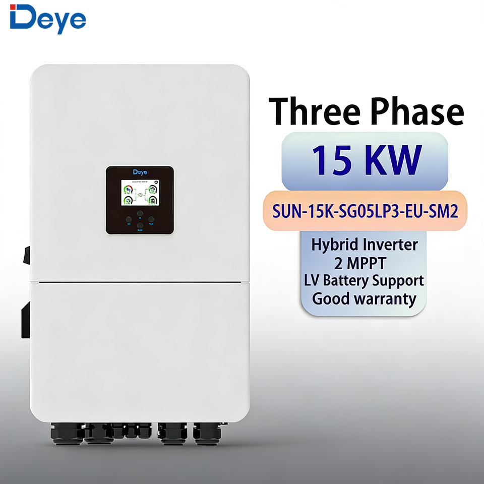 Deye SUN-15K-SG05LP3-EU-SM2 Low Voltage Three-Phase Hybrid Solar ...