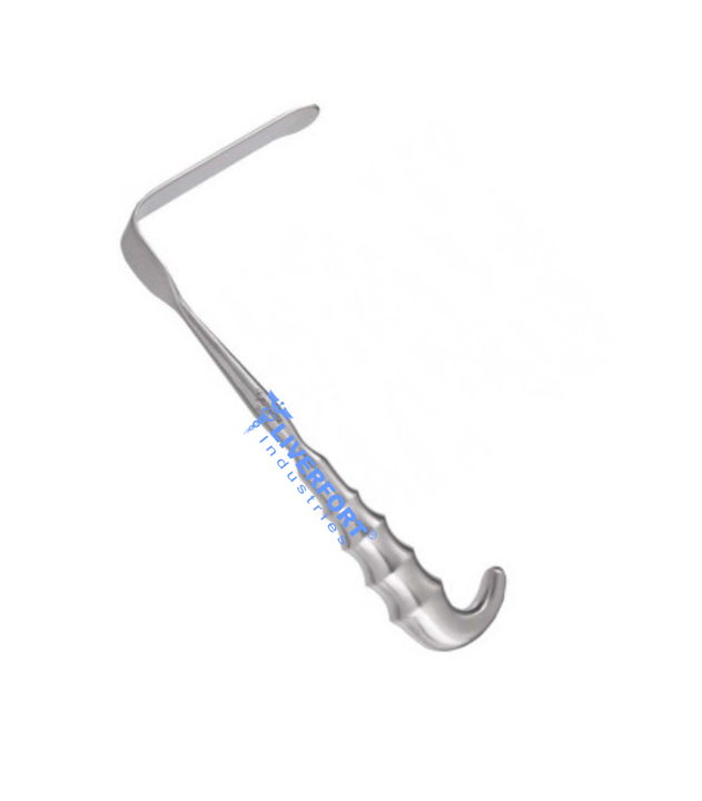 HEANEY Retractor, 10-1/2" (26.7 cm), blade 1" (2.5 cm) X 1-3/4"(4.4 cm ...