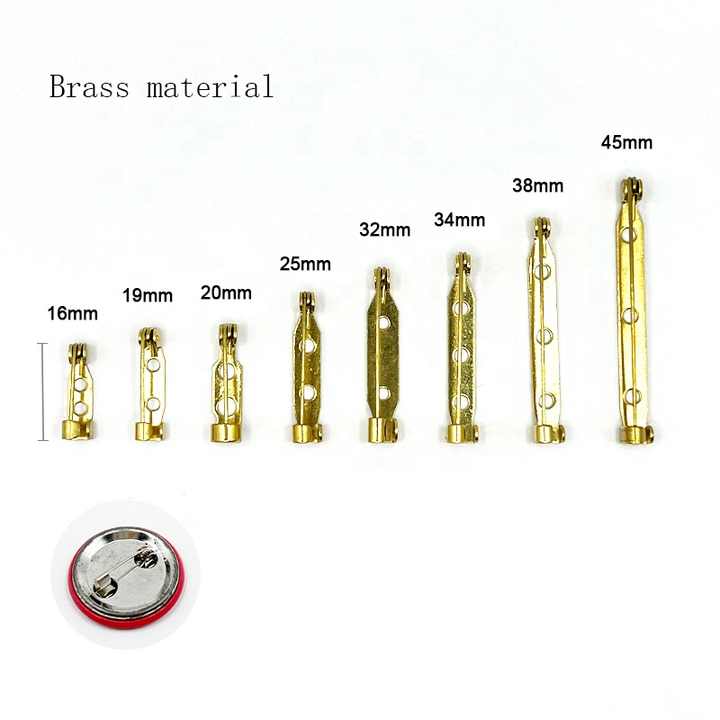 Jewelry Making Secure Catch Locking Pin Badge Accessory