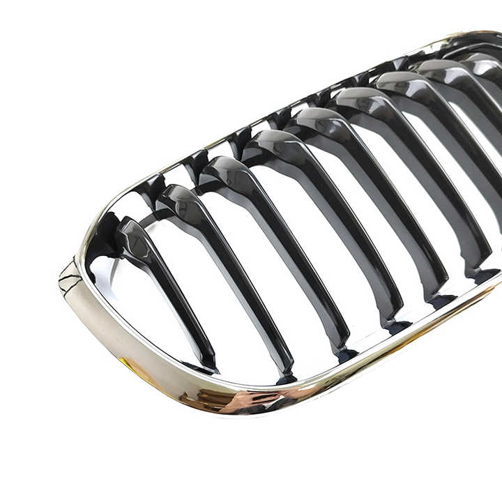 Front Bumper Right Glossy Upper Water Tank Radiator Grille 51137371686 ...