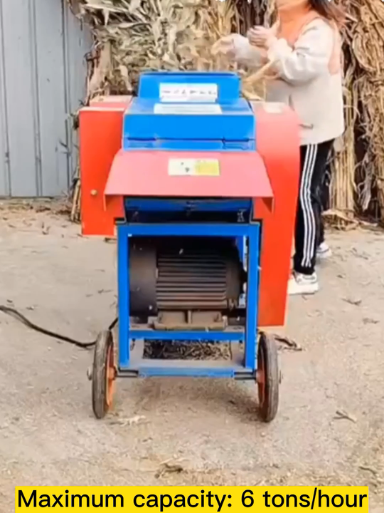 Heavy Duty Chaff Cutter Machine - Efficient Feed Processing
