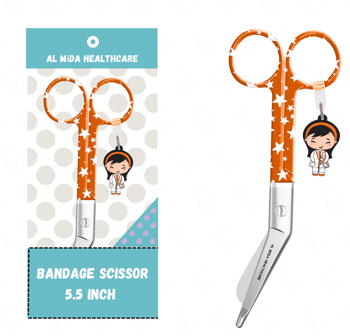 Customized Design Nursing Bandage Scissor 5.5'' Stainless Steel Medical ...