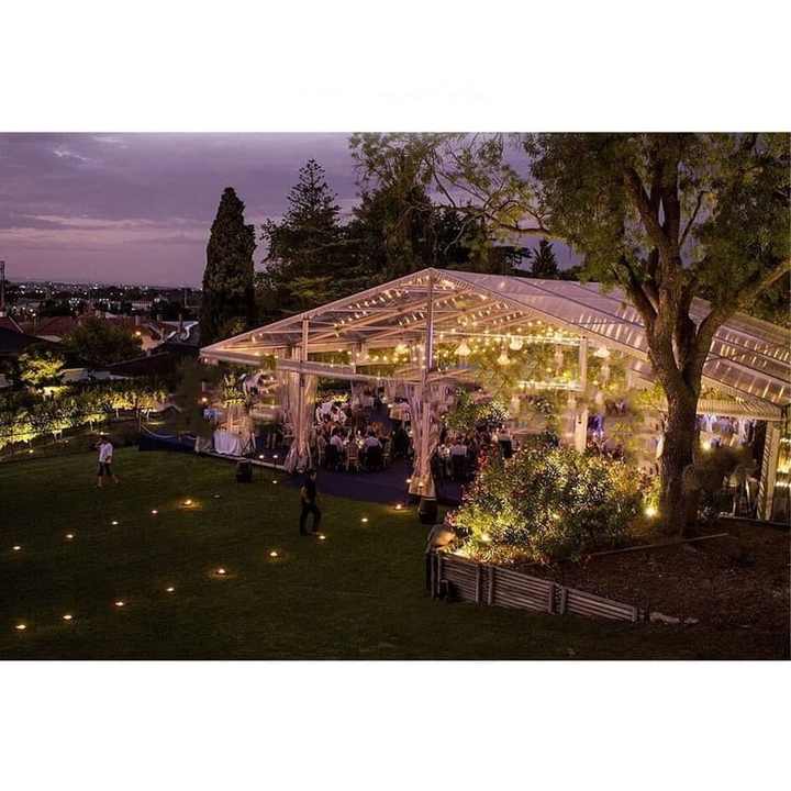 Luxury Clear Span Aluminum Frame PVC Transparent Wedding Event Party ...