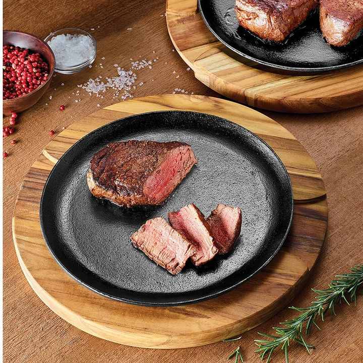 SizzleMaster Plater Set Durable and Heat-Resistant Plate for Serving ...