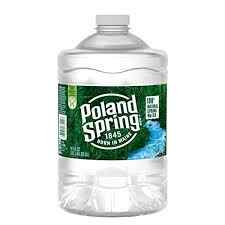 Poland Spring 100% Natural Spring Water 40 Pack of 16.9oz Bottles ...