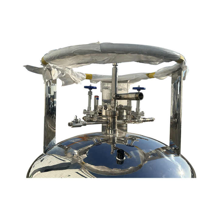 [Hylium Industries] Liquid Hydrogen Storage Tank 250L Two Relief Valves ...