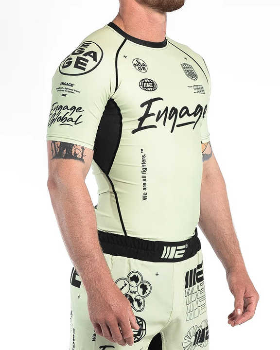 Custom Printed Rash Guard - Bjj Compression SHIRT RUSHGUARD