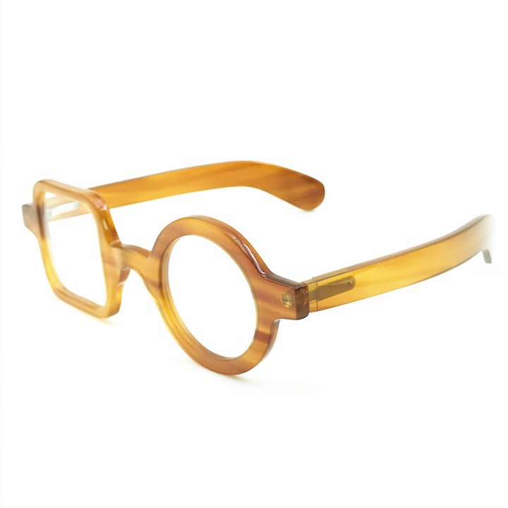 Natural Color Buffalo Horn Frame For Glasses Frame 100% Natural Buffalo ...