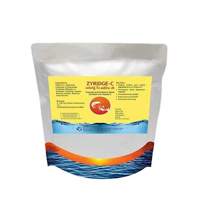 ZYRIDGE C Animal Feed Supplement Probiotic Enzyme with Vitamin C for ...