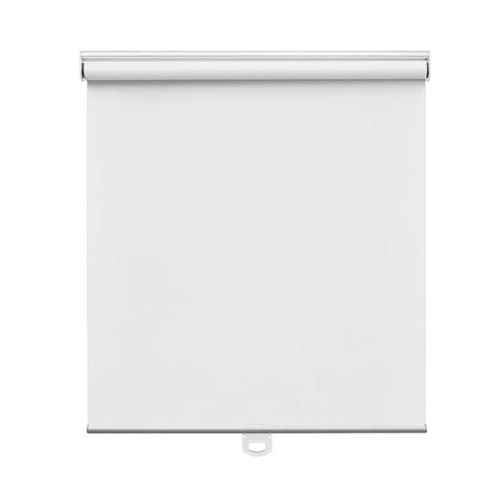 Spring Loaded Fabric Window Roller Blind Shades Retractable Blackout ...