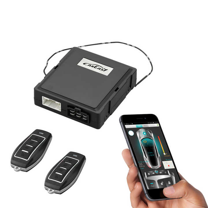 4G GSM/GPS Two-way Car Alarm System with Remote Engine Start and ...