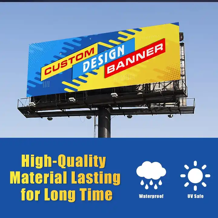 18oz Heavy Duty PVC Banner - Custom UV Protection & Waterproof