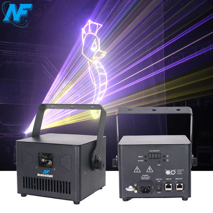 Dj Lights Mini 1W RGB Laser Light for Club Party Wedding