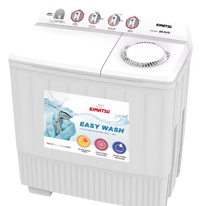 Twin Tub Top Loading Washing Machine Washer 12kg CB and 7 kg Spin Semi ...