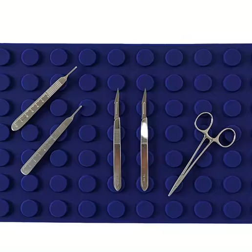 Reusable Magnetic Dental Instrument Mat - High Sterilization