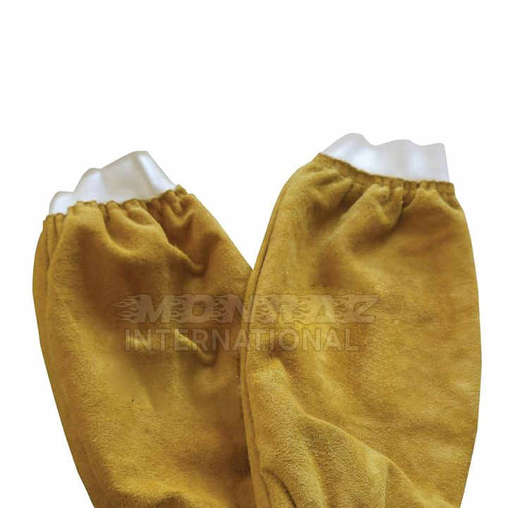 Cowhide Leather Welding Arm Guards Safety Sleeves For Welders ...