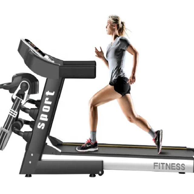 Commercial CT-300 Manual Treadmill with LED Screen Heart Rate Test Land ...