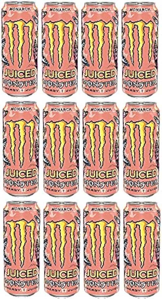Monster Energy Drink 4 x 500 ml pack for wholesale shipping worldwide ...