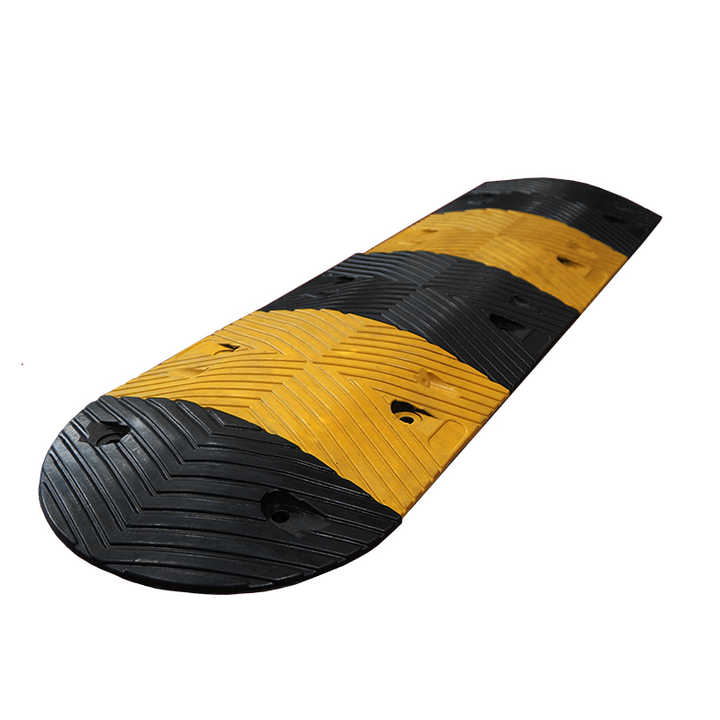 Luchai 50cm Yellow Black Rubber Speed Bumps High Quality Reflective ...