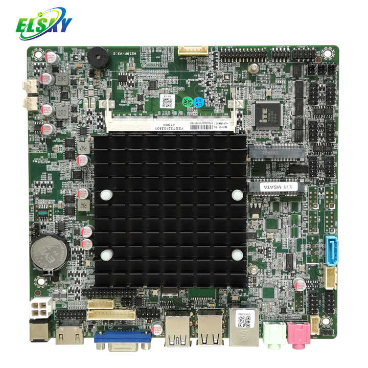 ELSKY M219F Mainboard with Intel J1900 CPU - Fanless LVDS