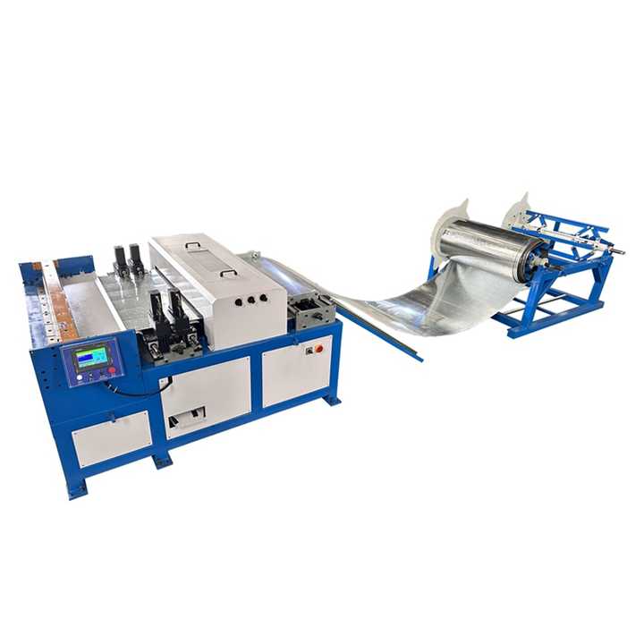 Auto Square Duct Production Line 3 Ventilating Rectangular Ducting ...