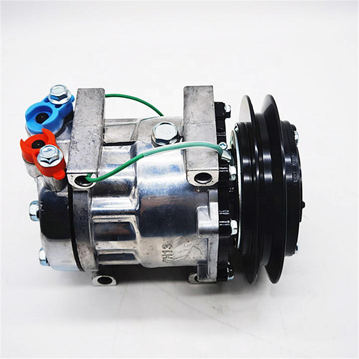 PC200-7 PC200-8 air Conditioning Compressor Excavator Spare Parts 6D102 ...