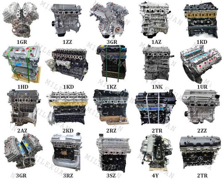 XC Stock New Petrol Engine Assembly for Toyota Accent Elantra 2TR 1ZZ ...