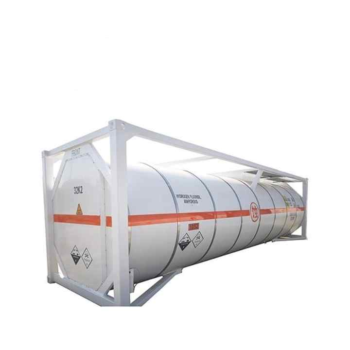 40ft ISO Tank Container for Oil & Water Separation Liquids Multi-Valve ...