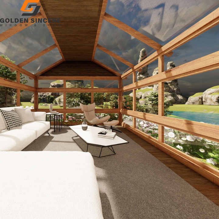 High Quality Aluminum Sunroom Modern Design Custom 4 Season Solarium ...