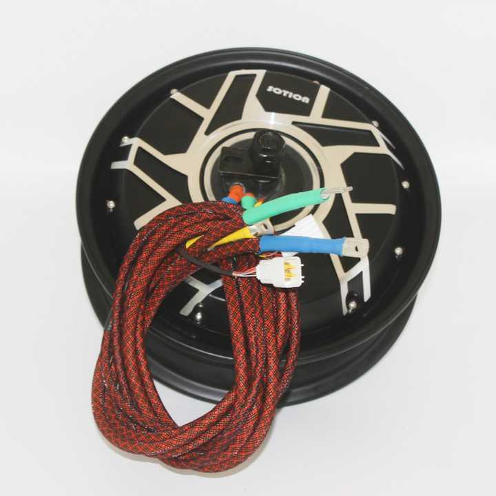 10KW Hub Motor Kit for Electric Bicycle, Brushless Design