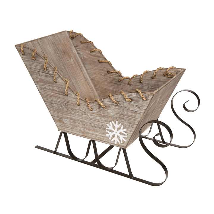Wooden Material Unique Shape Christmas Sleigh Fancy Style Handmade Hot ...