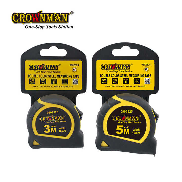 CROWNMAN Promotional Steel Measuring Tapes - Metric & Imperial