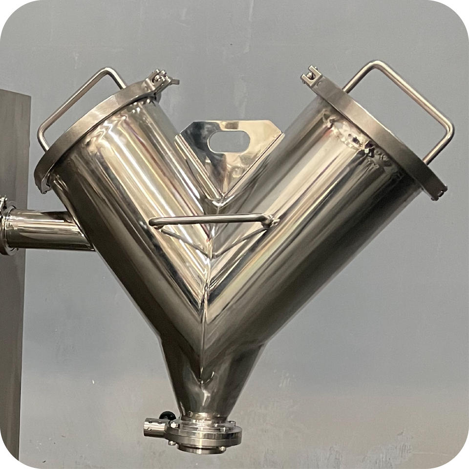 Full Weld 20L Automatic V Blender Mixer with Motor Pump Gear for Food ...