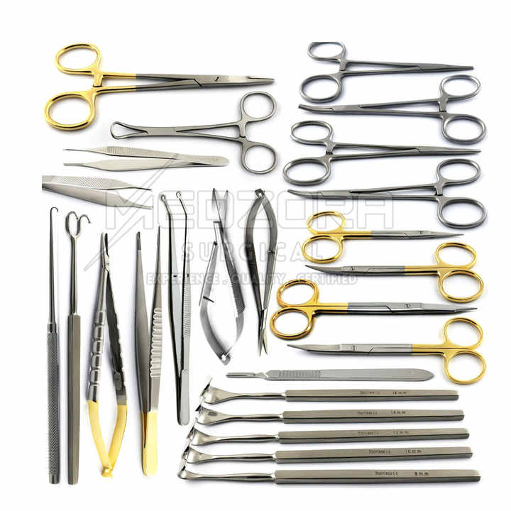 Surgical Blepharoplasty Instrument Set For Plastic Surgeons ...