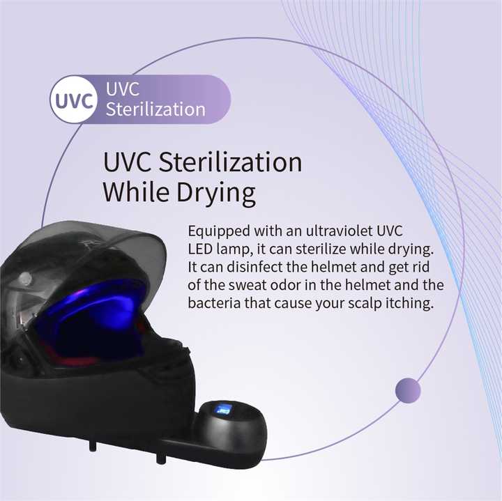 Automatic Timing Helmets Motorcycle Sterilization - Meekee