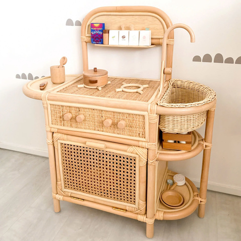 Best Seller Rattan Cane Toy Box - Sustainable Storage Baskets