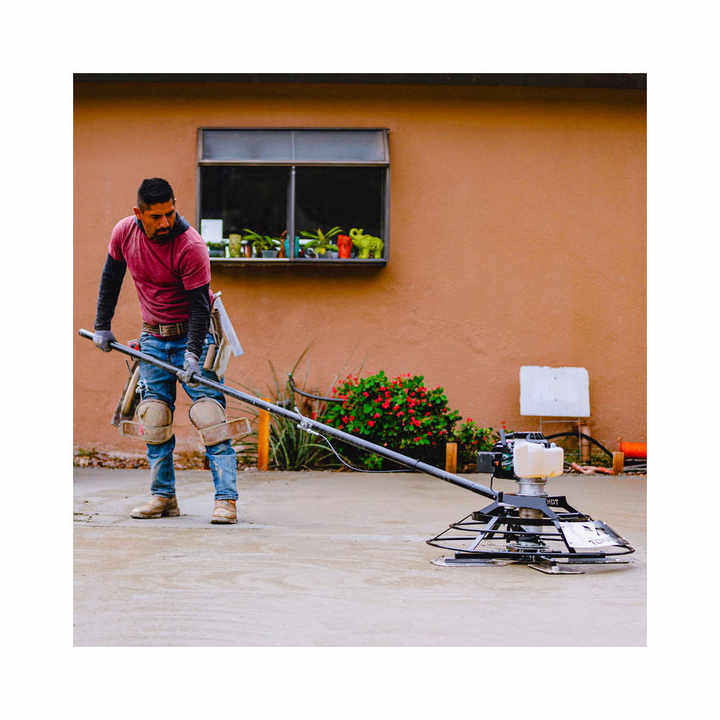 Hand-held concrete cement pavement smoothing machine Concrete Power ...
