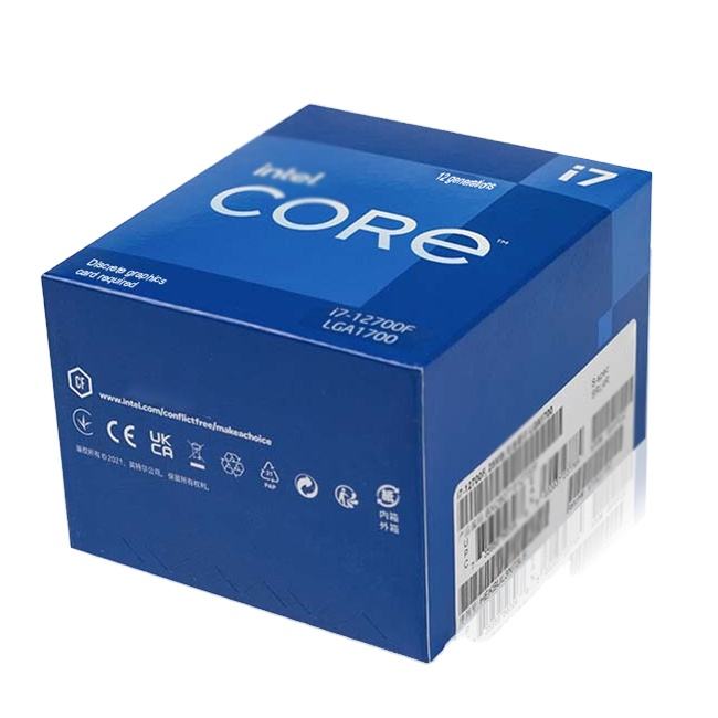 New Intel I7 12700F ProcessorTwelve Core 20 Threads Gaming Computer I9 ...