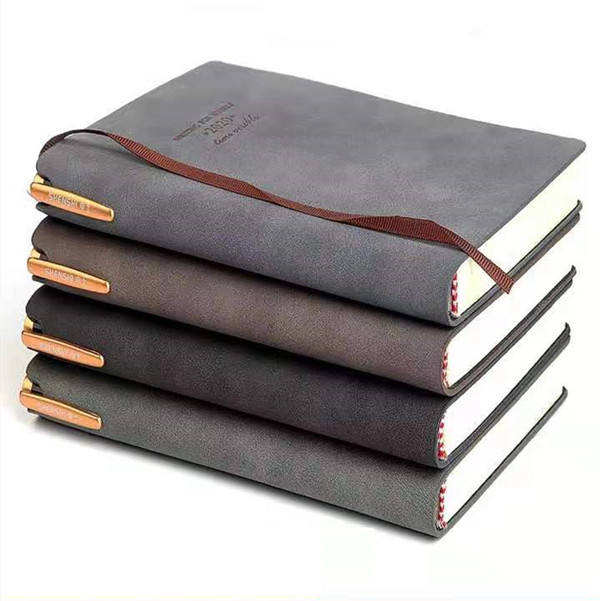Custom Notebook Soft Touch Suede PU Leather Cover Journal Printed ...