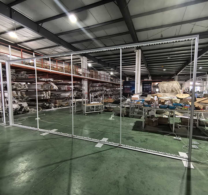 10x20ft Modular Exhibition Booth Expo Display Stand 3x6m Portable Trade ...